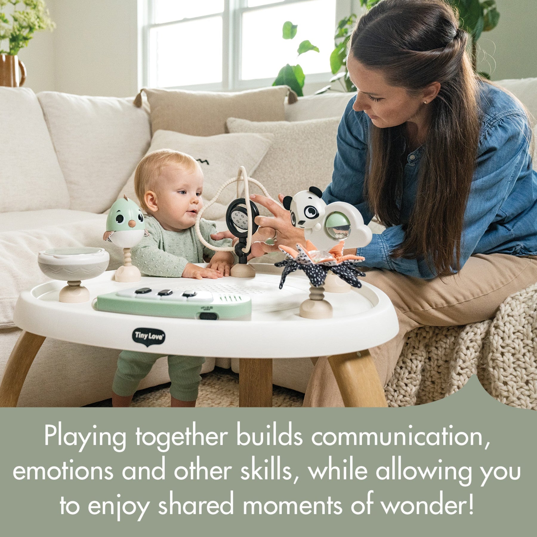 Tiny Love 5-in-1 Black & White Stationary Activity Center – Our New ...