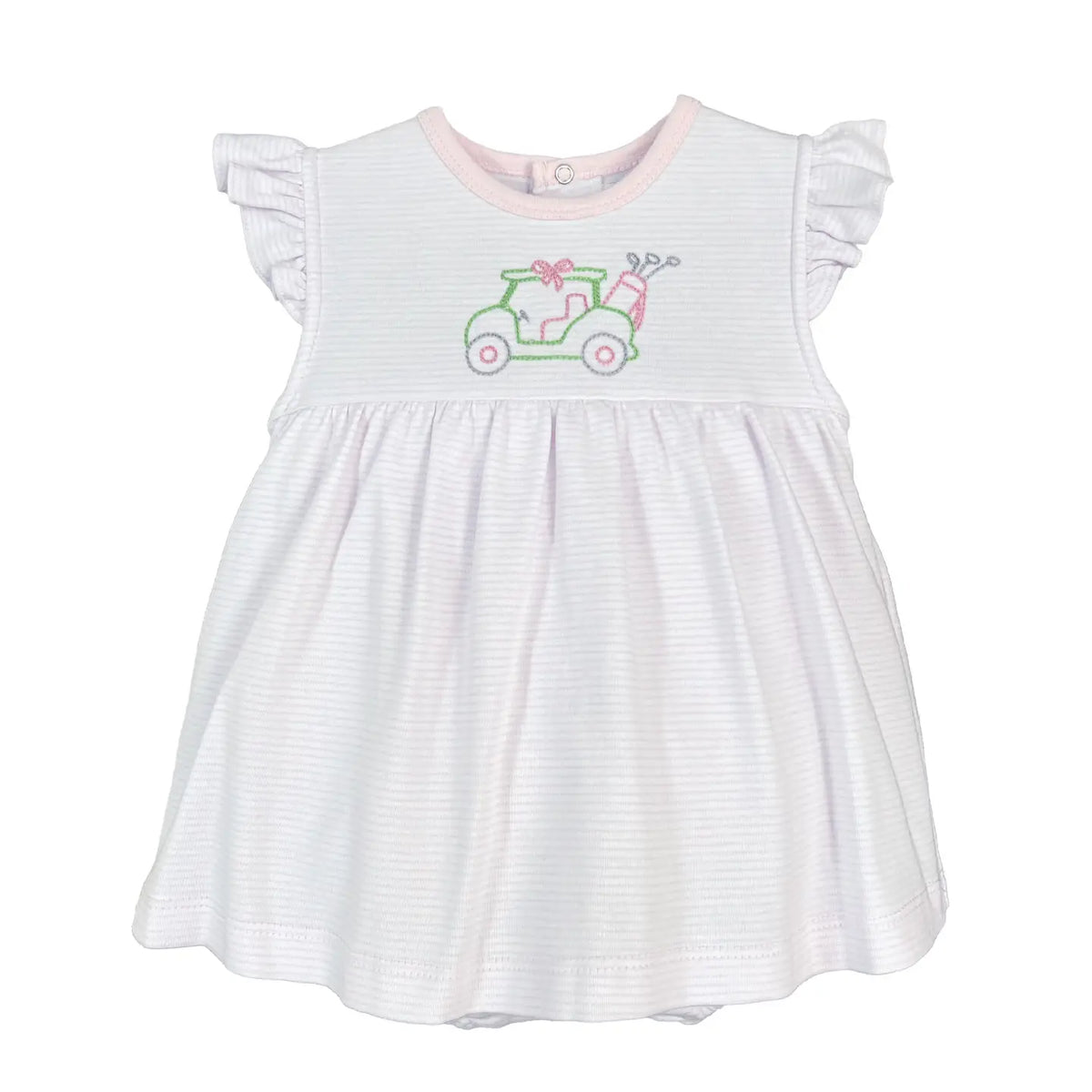 Golf Sweetheart Embroidered Bubble Dress – Our New Baby! Inc